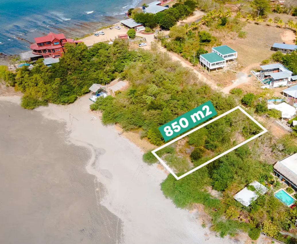 Beachfront Lot Near Beginners Bay In Playa Popoyo - International Surf ...